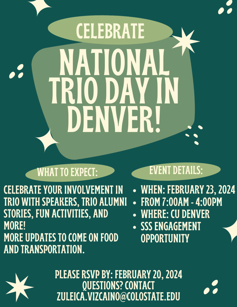 SSS National TRIO Day Celebration – Academic Advancement Center